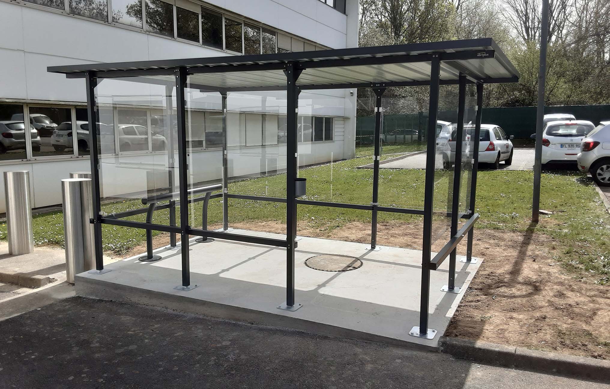 Refugio para fumadores - Fumoir réglable en hauteur - Modelo Beaufortain