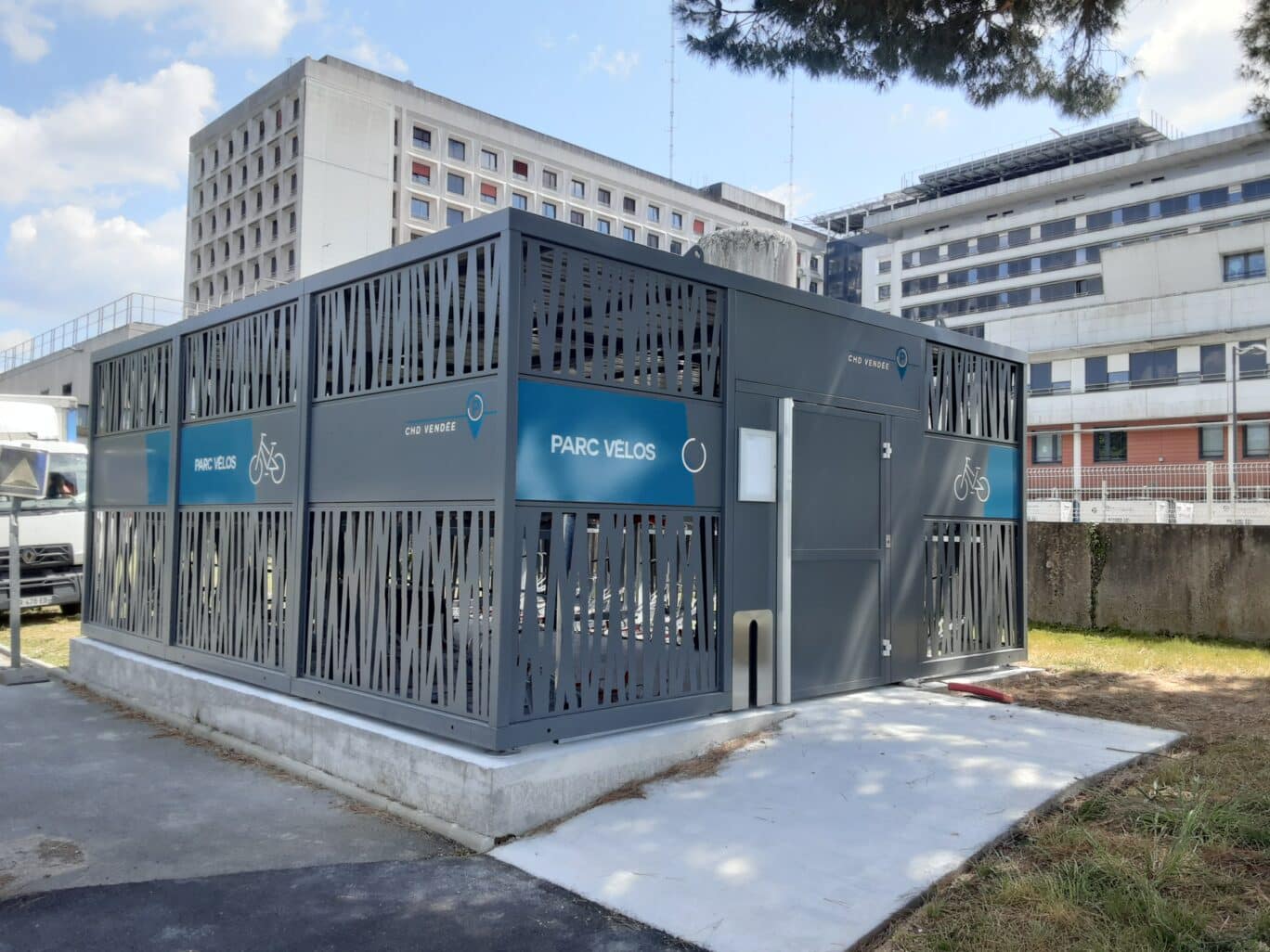 Aparcabicicletas en hospitales y centros de asistencia | Abri Plus