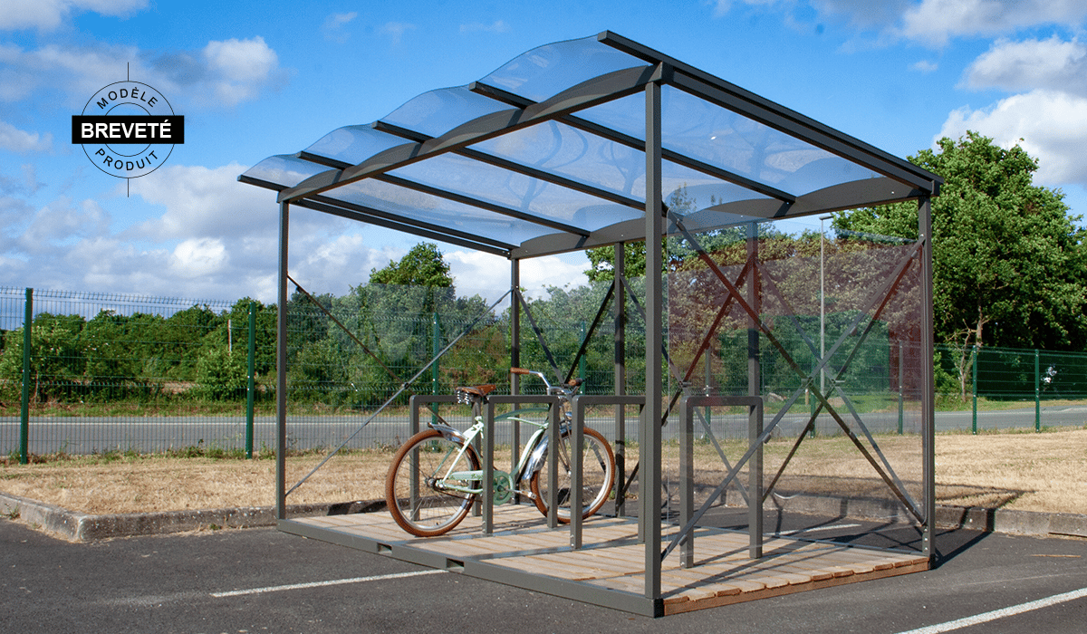 El aparcabicis AirLift: un aparcabicis abierto, autoportante y móvil ...