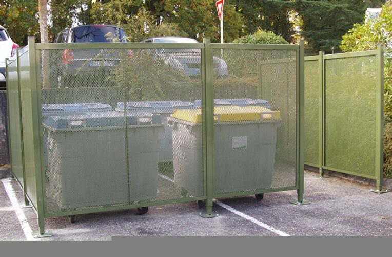 Cache conteneurs et poubelles - Fabrication et pose