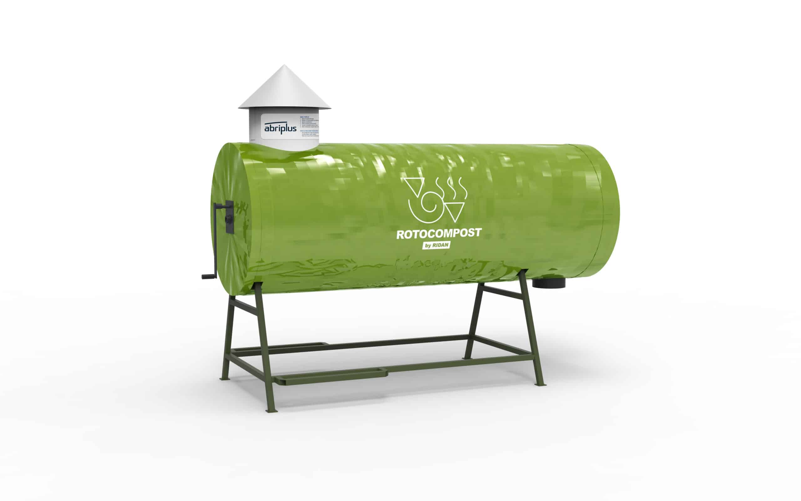 Mechanical rotary composter - Professional composting up to 30kg/d-Ridan